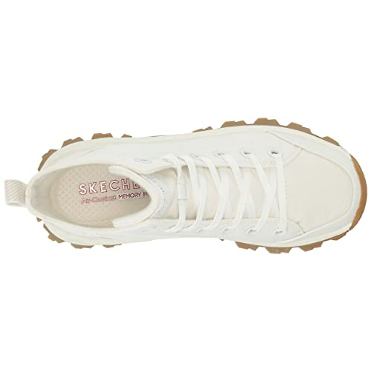 Skechers Women's Street BLOX-Fashion Shaker Sneaker, WHT, 9