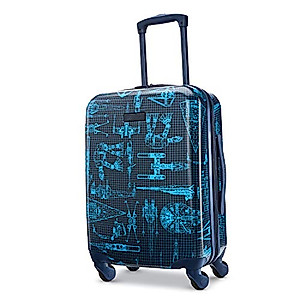 American Tourister Star Wars Hardside Spinner Wheel Luggage, Intergalactic, Carry-On 20-Inch