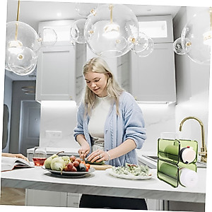 LIGHTAOTAO Plastic Cup Holder superimposed Drink Bottle Rack Household Insulation - Bottle Storage Stand Desktop Cup Stackable Bottle Holders Shelf Drink Bottle Organizer