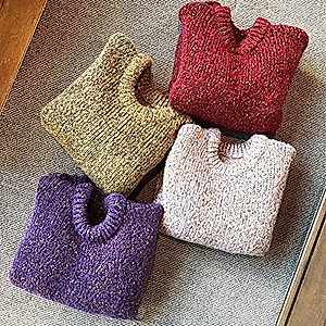 50g/Ball Soft Yarn Warm Colorful Thick Yarn Alpaca Wool Hand Knitting Scarf Needle DIY Cotton Crochet Thread (Color : 4)