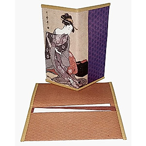 Set of 3 Japanese Rice Paper Wallets Style Group"WCF3"