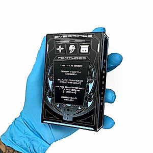 GAMMA+ 3Versince ES4 Deep Tooth DLC Ultimate Trimmer Blade Set with Deep Cutting Blade Fits Hitter, Evo, and Protege Models