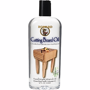 Howard Products BBB012 Cutting Board Oil, 12 oz