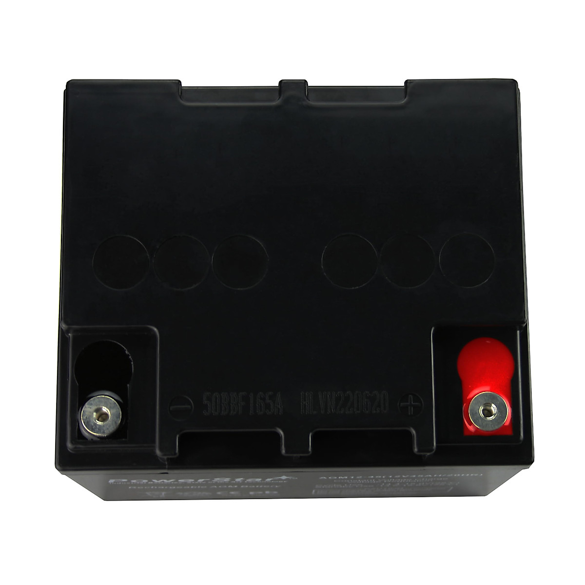 PowerStar 12V 45AH SLA Battery for Power-Sonic PG-12V42FR, PS-12400 and Universal UB12500