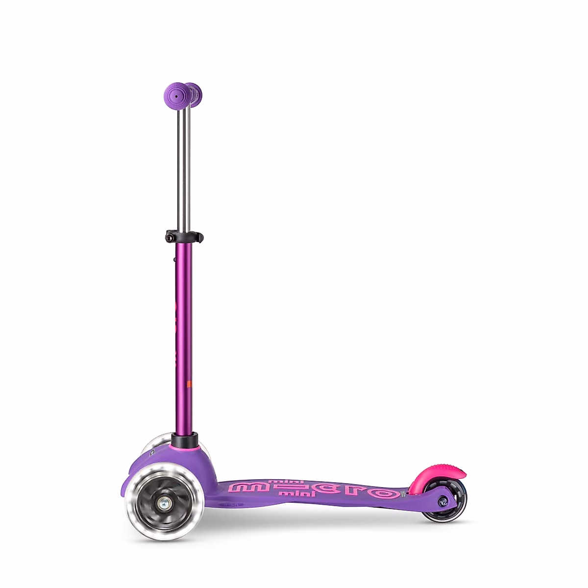 Micro Kickboard | Mini Deluxe LED | Three-Wheeled | Lean-to-Steer Swiss-Designed Micro Scooter | Motion-Activated Light-Up Wheels | Toddlers & Children Ages 2-5"