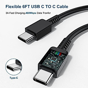 For Samsung s21 s22 USB C Charger,25W Super Fast Phone Charger Type C Wall Charger with 3ft USBC to USBC Fast Charging Cable for Samsung Galaxy S22 Ultra/S22+/S21/S21 Ultra/S21+/S20/Note 10/20/Z Fold3