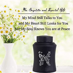 6 Inchs Medium Urn for Ashes, Aluminium Small Urn, Cremation Ash Urn, Ashes Holder, Small urn for Family & Loved Ones