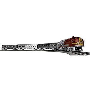 Lionel Santa Fe Super Chief LionChief Set with Bluetooth Capability, Electric O Gauge Model Train Set with Remote