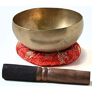 Devyom/Billy Held Singing Bowl Type Khopre Handmade, 150 g, 200 g with Accessories