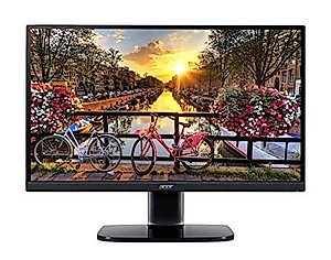 Acer KA272U biipx 27” WQHD 2560 x 1440 IPS Zero-Frame Monitor with 75Hz Refresh Rate and AMD Radeon FreeSync Technology (Display Port & 2 x HDMI 1.4 Ports) Black