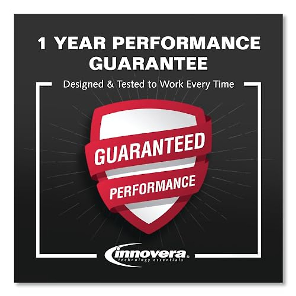 Innovera E40 4000 Yield Remanufactured 1491A002AA Toner, Black Toner