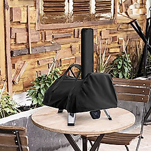 Hengme Pizza Oven Cover for Ooni Karu 16 Pizza Ovens,Waterproof Pizza Grill Cover All Season Protection (32.6x20.4x13.3 inch)