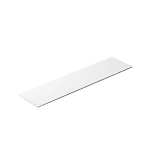 Thirteen Chefs Prep Table Cutting Board Replacement - White Plastic 48 x 11.75 x 0.5 Inch Compatible with True, Delfield, and Randell Models - Commercial Grade Poly for Restaurant Kitchen