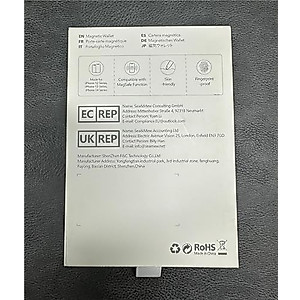 TopMade 2-in-1 MagSafe Wallet Stand, for iPhone Wallet with ID Window, Strongest Magnetic Wallet for iPhone 15/14/13/12 Series, Not for 13/12 Mini, 10 Card Holder, RFID Blocking, Vegan Leather, Black