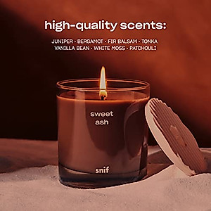 Snif Sweet Ash Scented Candle, 50oz