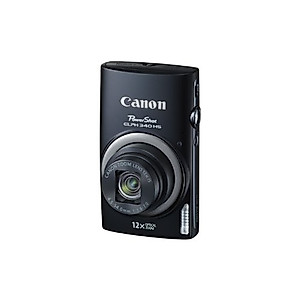 Canon PowerShot ELPH 340 HS 16MP Digital Camera (Black)