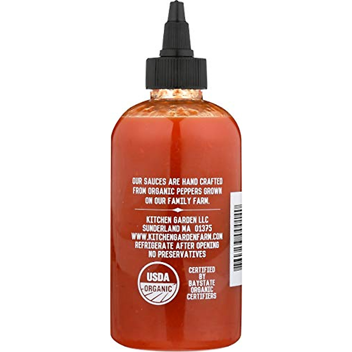 KITCHEN GARDEN Organic Sauce Sriracha Pepper Ghost, 8 OZ