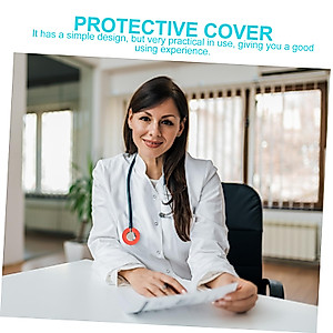 64 Pcs Stethoscope Case Silicone Cover for Stethoscope Portable Silicone Cover Stethoscope Cover Replacement Stethoscope Diaphragm Silicone Cover Stethoscope Silicone Cover