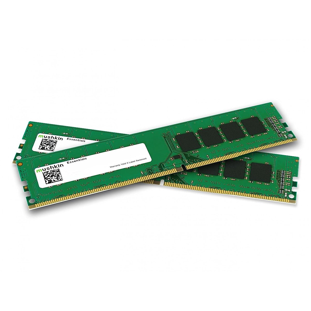 Mushkin Essentials – DDR4 Desktop DRAM – 16GB (2x8GB) UDIMM Memory Kit – 2933MHz (PC4-23400) CL-21 – 288-pin 1.2V PC RAM – Dual-Channel – Low-Voltage – (MES4U293MF8GX2)
