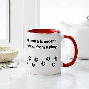 CafePress Getting Veterinary Advice Mug Ceramic Coffee Mug, Tea Cup 11 oz