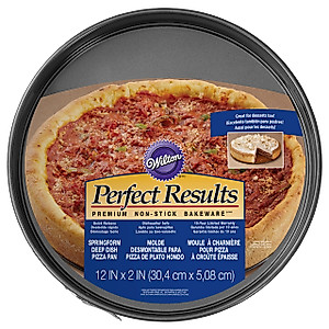 Wilton Deep Dish Pizza and Cheesecake Springform Pan, 12-Inch