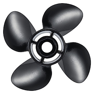 YOUNG PROPS 48-8M0084495 14 x 19 (Hub Kits Included) Upgrade Aluminum Boat Propeller for Mercury Engines 135-300HP 2 & 4-Stroke Outboards, Mercruiser Alpha &Bravo ONE,4 Blades 15Spline Tooth RH