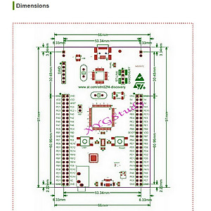 Gsinnerlink STM32F4DISCOVERY STM32F407G-DISC1 ST STM32 STM32F4 STM32F407 MCU Discovery ARM Cortex