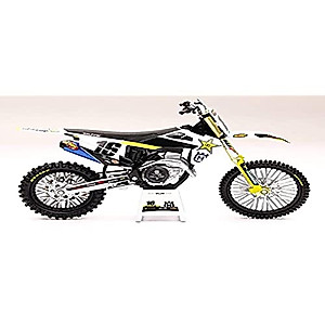 New-Ray FC450#16 Zach Osborne Rockstar Energy Drink 1/12 Diecast Motorcycle Model 58243, Blue