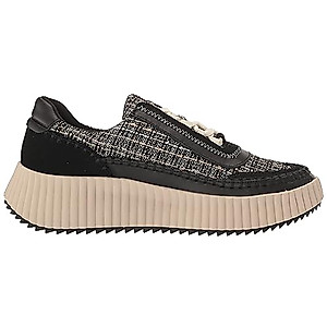 Dolce Vita Women's DOLEN Sneaker, Black Multi Woven, 7.5