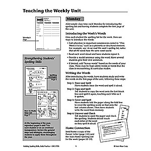 Evan-Moor Building Spelling Skills, Grade 1 - Homeschooling & Classroom Resource Workbook, Reproducible Worksheets, Teaching Edition, Spelling Strategies, Reading and Writing Skills