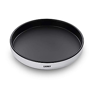 LAMY Lazy Susan Organizer Kitchen Organization, 10 Inch Lazy Susan Turntable for Cabinet, Pantry, Refrigerator and Table, Black