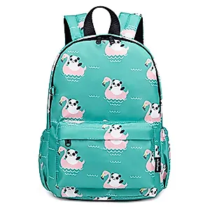 Abshoo Little Kids Toddler Backpacks for Preschool Backpack With Chest Strap (Panda Green)