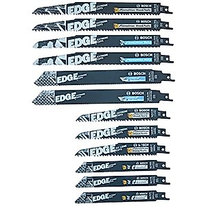 BOSCH RDM012 12 pc. Edge Pro-Demo Reciprocating Saw Blade Set