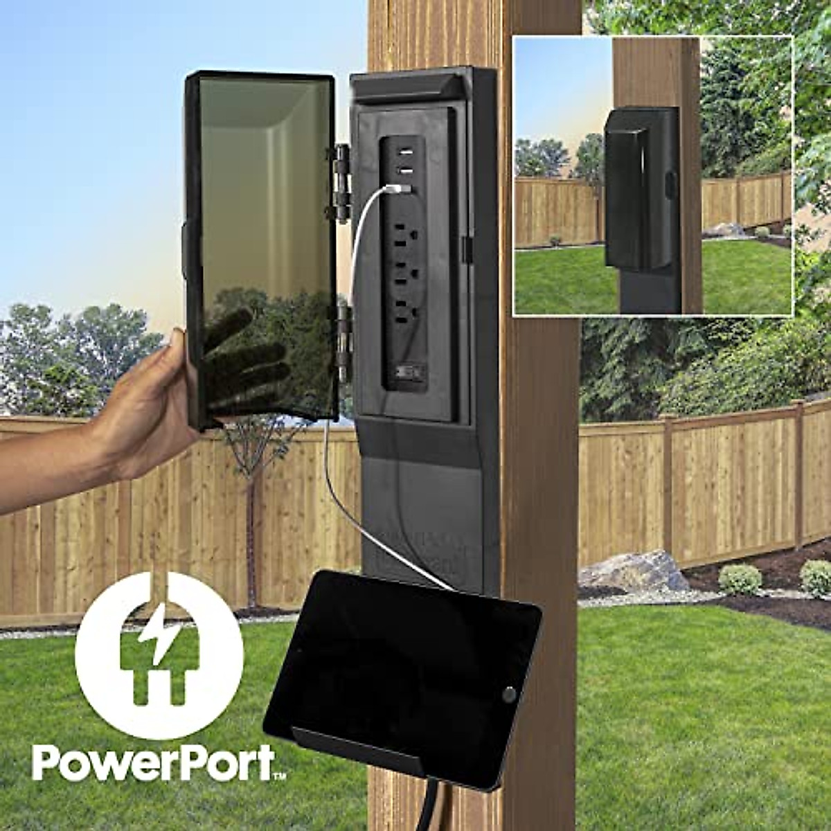 Backyard Discovery Barrington 14 ft. x 12 ft. Hip Roof Cedar Wood Gazebo, Shade, Rain, Hard Top Steel Metal Roof, All Weather Protected, Wind Resistant up to 100 mph, Holds up to 6500 lbs