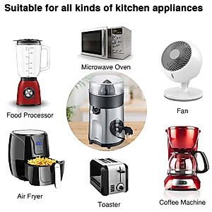 Cord Organizer for Appliance, Kitchen Appliance Cord Organizer Stick On, Appliance Wire Holder Wire, Kitchen Appliance Accessories of Mixers, Coffee Maker, Pressure Cooker, Air Fryer