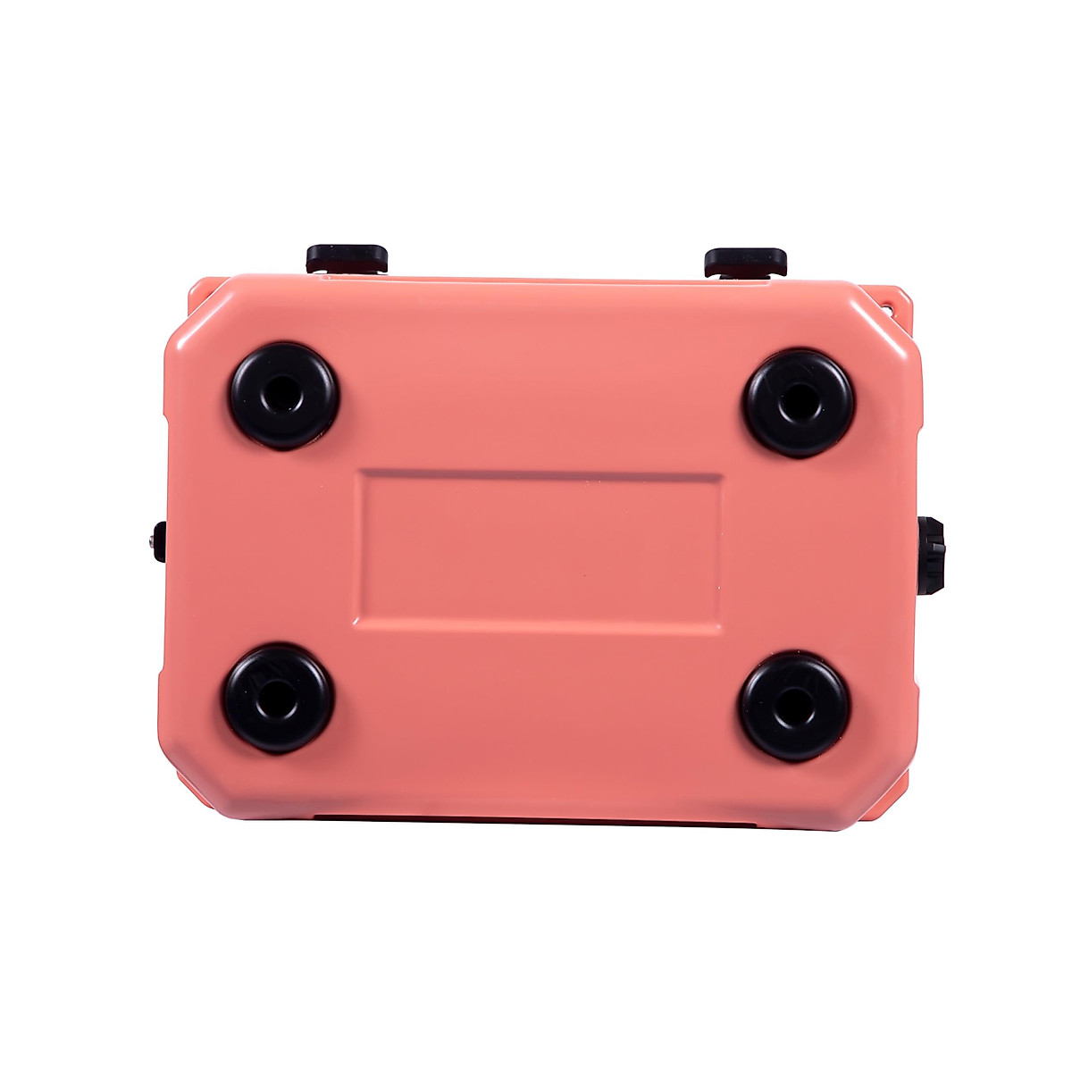 CAMP-ZERO 20L Coral Ice Chest with Molded-in Cup Holders and Folding Aluminum Handle