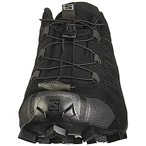 Salomon womens Salomon Women's Speedcross 5 Shoes for Women Trail Running, Black/Black/Phantom, 8 US