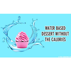 Turn On Cupcake Flavored Sex Lube 8 Ounce Premium Personal Lubricant - Long Lasting, Condom Safe, Vegan, Ph Balanced, Hypoallergenic & Paraben Free, Gel Lube for Men, Women, & Couples