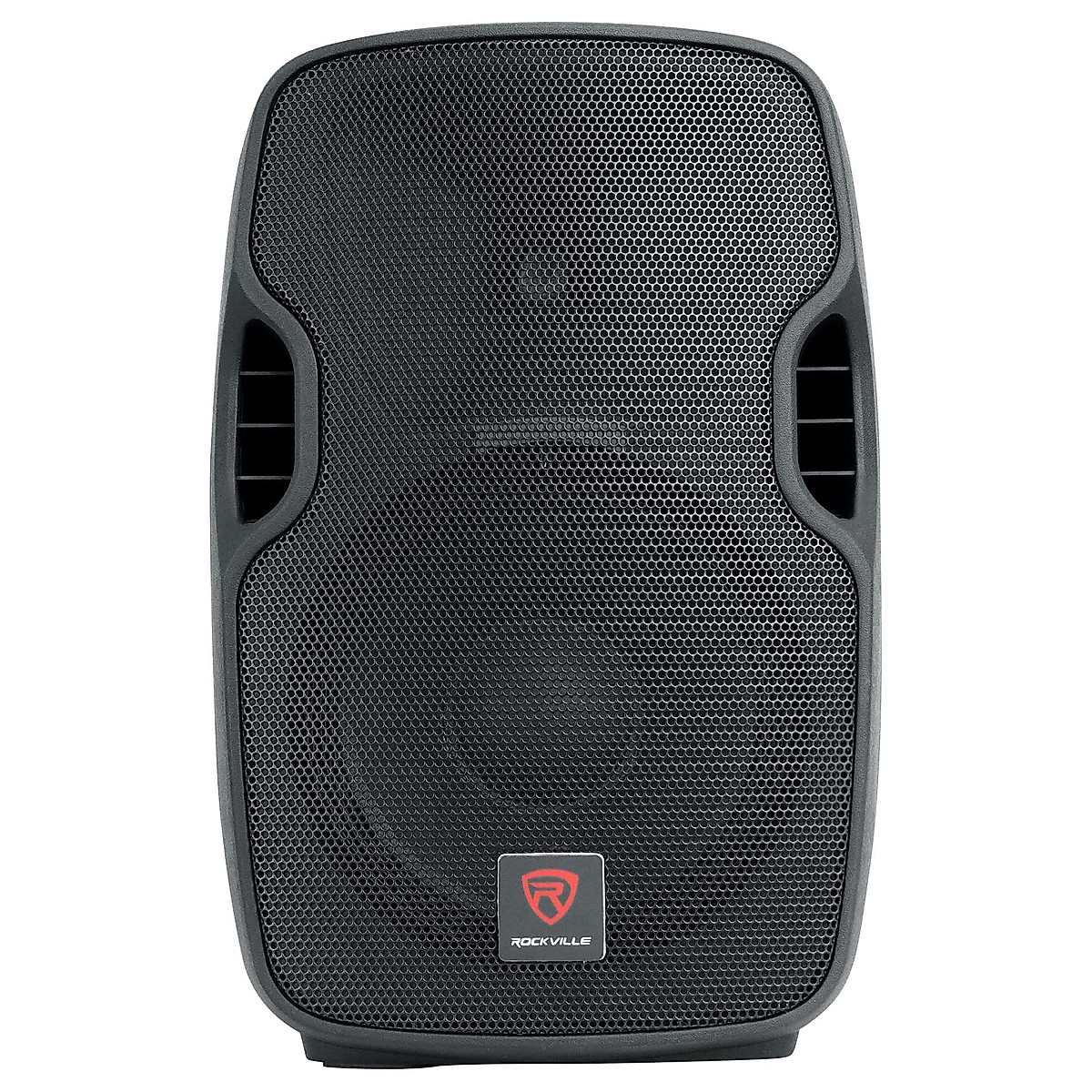 Rockville BPA10 10" Professional Powered Active 400w DJ PA Speaker w Bluetooth, Black