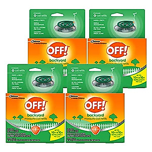 Off! Country Fresh Scent Mosquito Coil III Refills, 6 refills (Pack of 4)