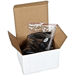 Vivaplex, 2, Large, 8 oz, Empty, Clear Glass Spray Bottles with Black Trigger Sprayers