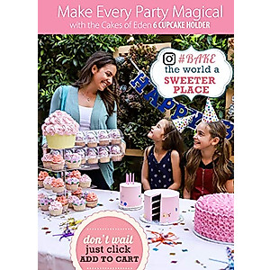 (12Pack x 12 Sets) STACK'nGO Cupcake Carriers - Sturdy Strong High Tall Dome Containers Plastic Disposable Storage Boxes Dozen Compartments Slots Holder Cupcakes Box Tray Container Cup Cake Holders