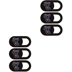 SOLUSTRE 6 Pcs Camera Privacy Cover Laptop Camera Cover Sliding Camera Cover Webcam Blocker Webcam Privacy Cover Protection Cap Computer Environmental Protection Material Plastic