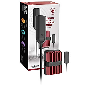 weBoost Drive Reach OTR - Cell Phone Signal Booster for Trucks and SUVs | Boosts 5G & 4G LTE for All U.S. Carriers - Verizon, AT&T, T-Mobile & more | Made in the U.S. | FCC Approved (model 477154)