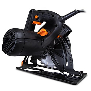 WEN 36725 12A 7-1/4-Inch Sidewinder Circular Saw with 2-1/2-Inch Cutting Depth,Black