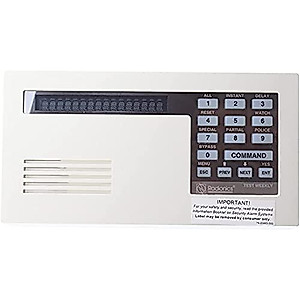Bosch D1255 Alpha Command Center Security Alarm Keypad