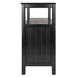 Winsome Wood Timber Buffet, Black