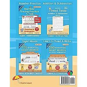 Trace Letters: Alphabet Handwriting Practice workbook for kids: Preschool writing Workbook with Sight words for Pre K, Kindergarten and Kids Ages 3-5. ABC print handwriting book