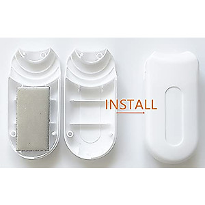 Cord Weight Spare 2pcs for Vertical Blind, Roller Blinds Window Shutter White Plastic Safety Handle Tensioner Device Blinds Accessories