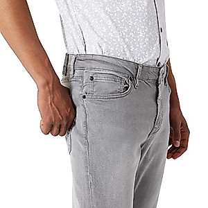 DKNY Jeans for Men - Premium Soft Slim Fit Mens Stretch Jeans Grey Mist